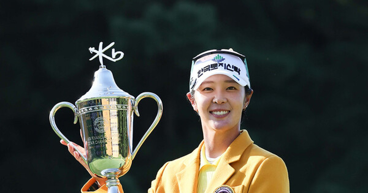 '메이저퀸' 박지영 "간절함이 가장 큰 원동력" [KLPGA KB금융 스타챔피언십]