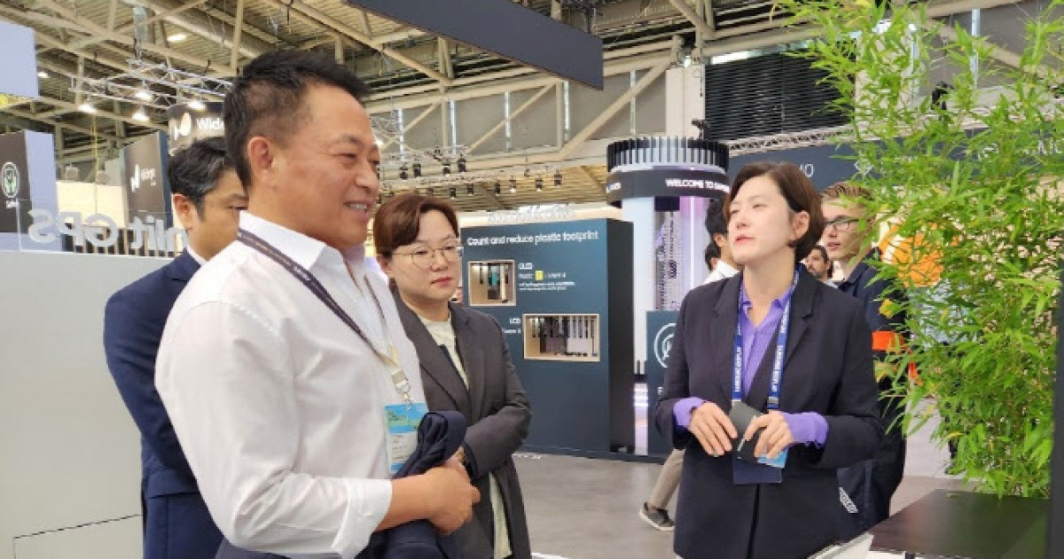 최윤호 삼성SDI 사장 “글로벌 전기차 배터리, 선제 대응 관건”[IAA 2023]