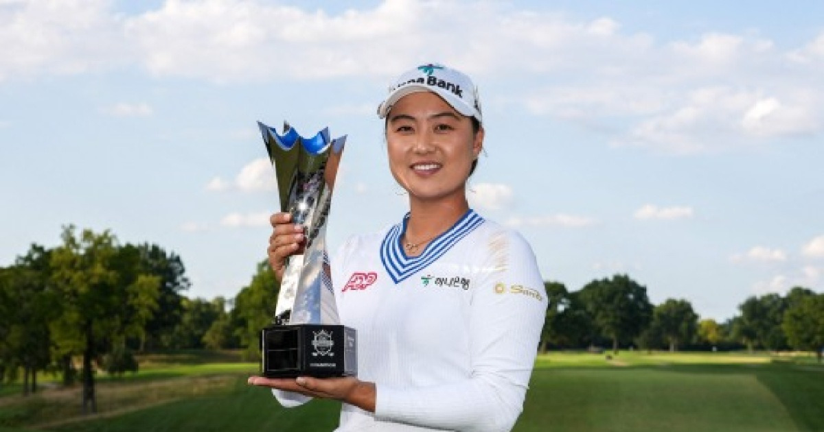 이민지, 크로거 퀸시티 챔피언십 우승…LPGA 9번째 승리