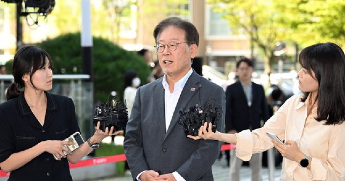 이재명 2차 조사 1시간 50여분만에 종료…곧 조서 열람