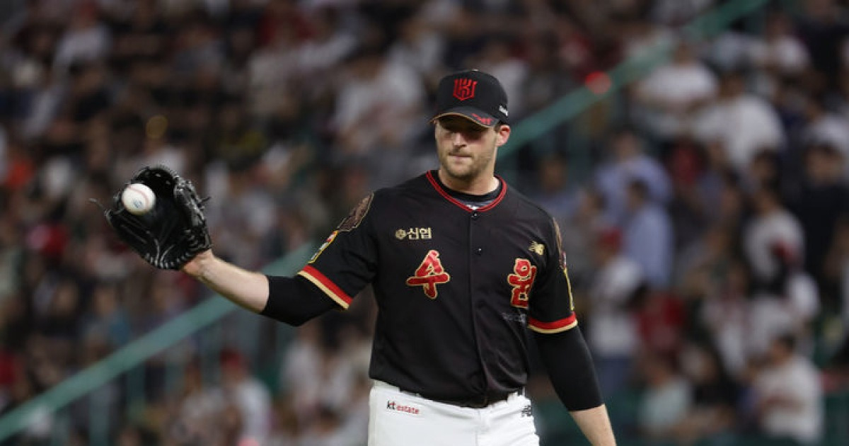 벤자민, 7회 2사까지 퍼펙트…KT, SSG 3-0으로 제압