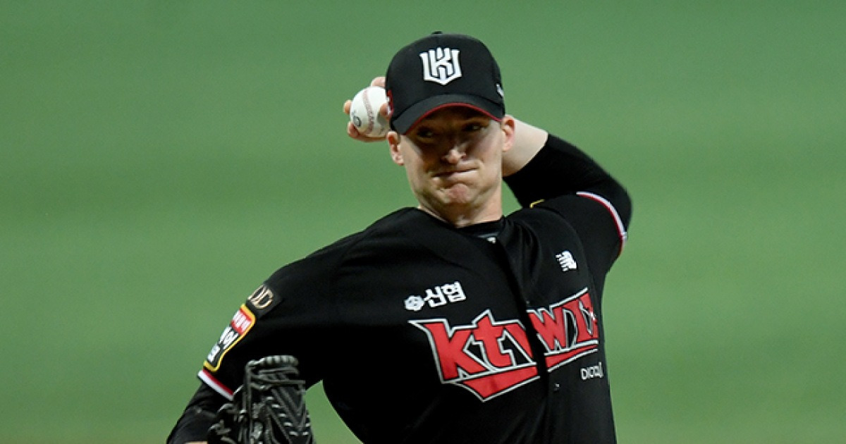 '벤자민 8이닝 1피안타 무실점' KT, SSG 원정 3-0 승