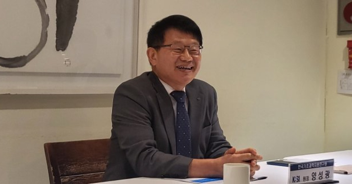 "2027년 오창 방사광가속기 글로벌 R&D 허브로 만들 것" 양성광 KBSI 원장 간담회