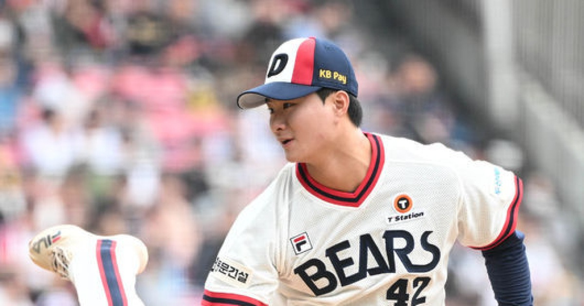 “150km 목표 달성…다음은 155km+가을야구” 이승엽호 첫 승 투수, 육성선수 신화가 조금씩 보인다