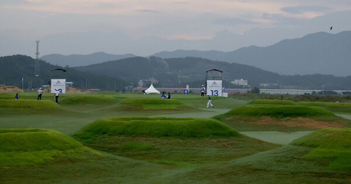 비즈플레이 전자신문오픈 16일 경기 중단…KPGA 34년만에 36홀로 우승자 결정