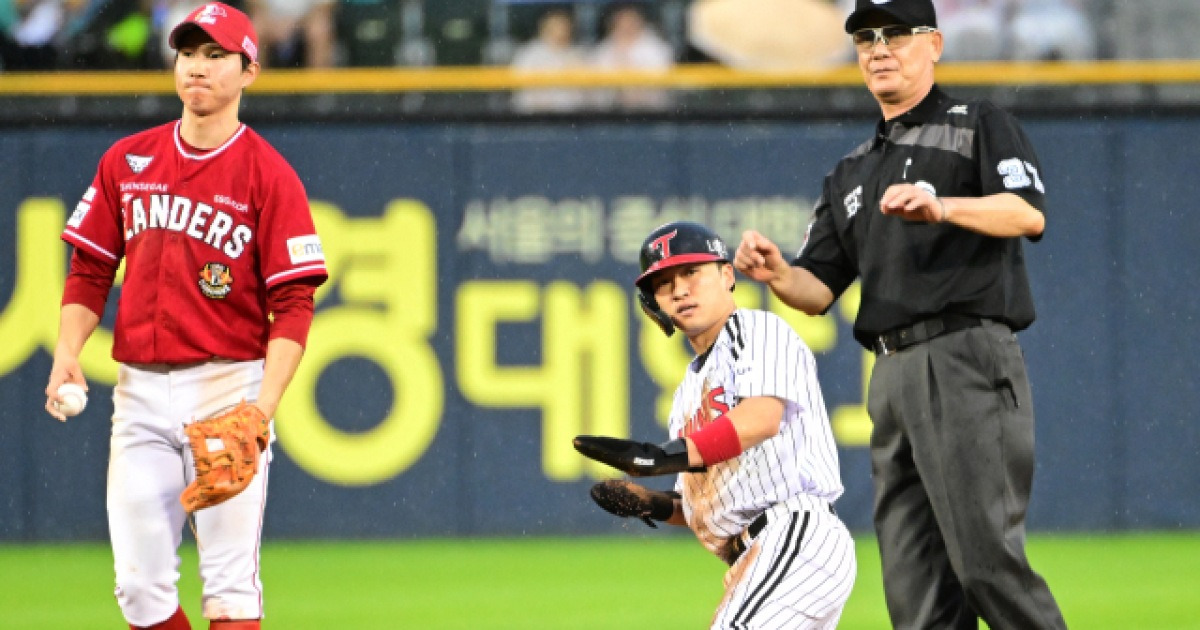 [MD포토] 박해민 'KBO리그 역대 2번째 기록'