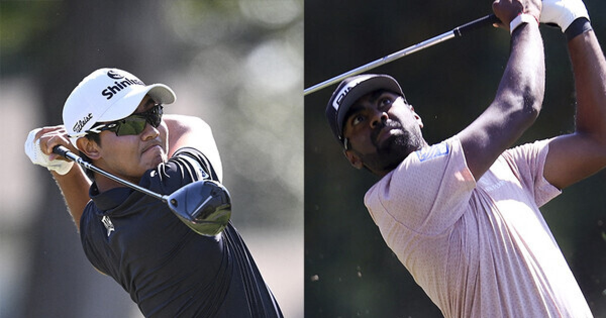 '생일에 첫 승 도전' 김성현, 포티넷 챔피언십 3R 공동 2위…선두 티갈라와 2타차 [PGA]