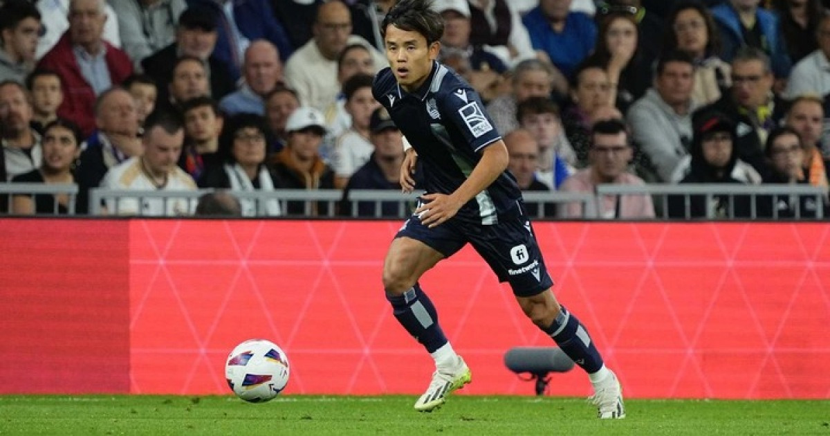 레알 상대한 쿠보, '사실상 1G 1AS' 맹활약... 팀은 패배