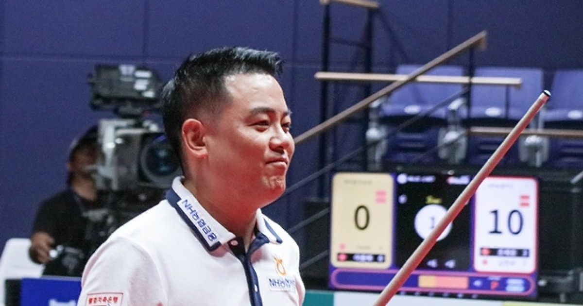 NH농협카드, 휴온스 꺾고 4연승…PBA팀리그 ‘선두 굳히기’