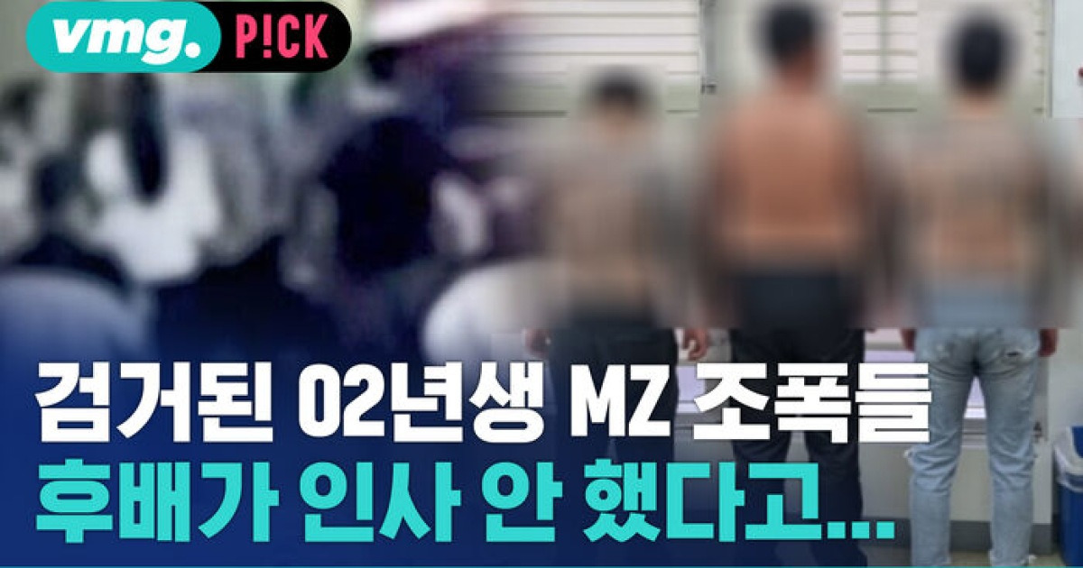 [비머pick] 전국구 만든 2002년생 MZ 조폭들…후배가 인사 안 했다고…