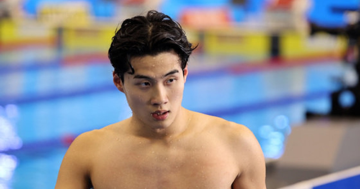 황선우, 항저우AG 남자 자유형 100m 동메달