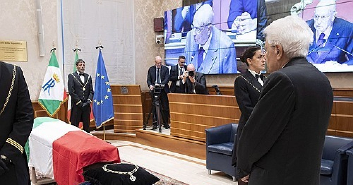 ITALY PEOPLE NAPOLITANO DEATH