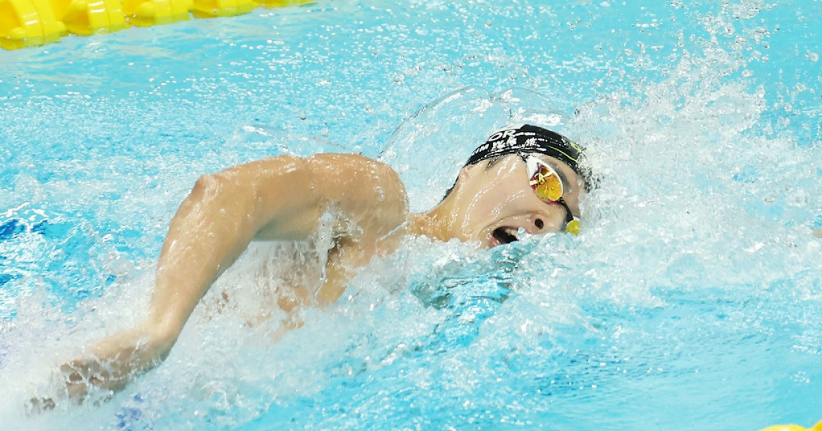 '김우민 金 도전' 자유형 1500m, 오늘 오후 8시54분으로 변경[항저우AG]