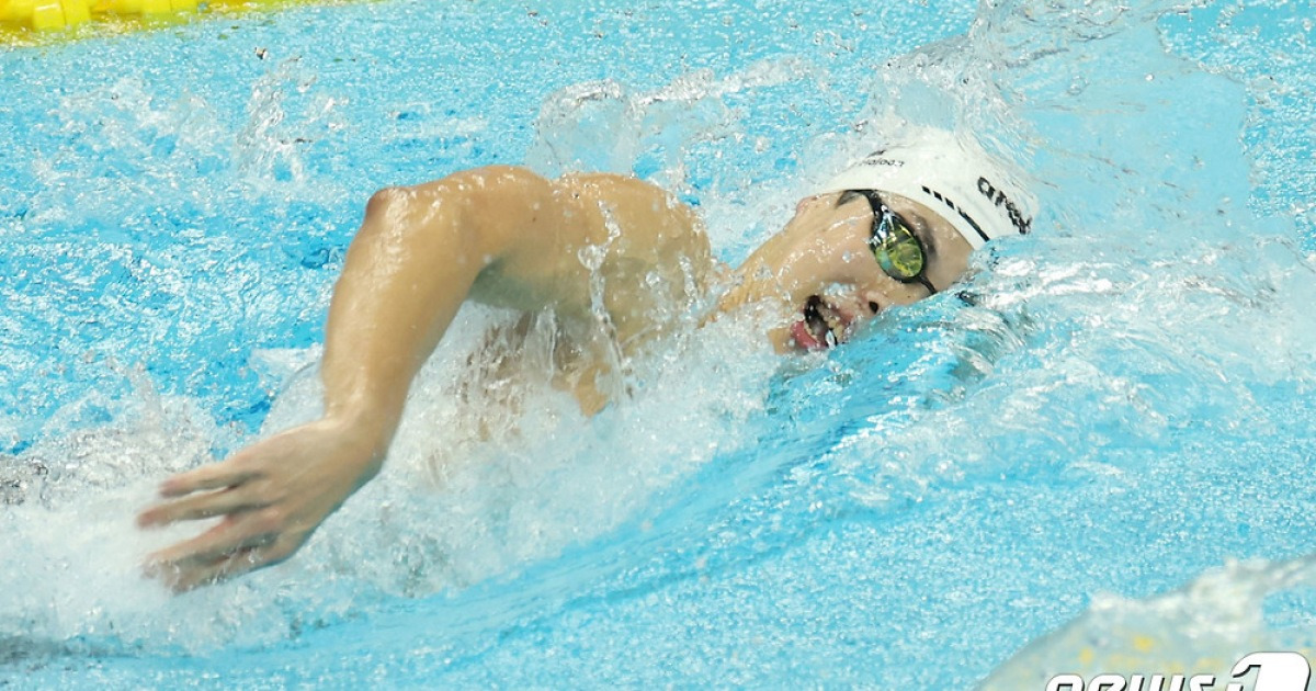 한국, 혼계영 400m 예선 가볍게 통과…황선우 결선 출격[항저우AG]