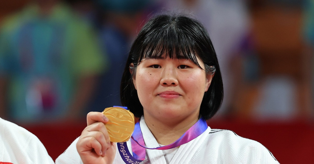 [AG]'유도 노골드 수모 김하윤이 막았다' 사상 최초로 여자 +78kg급 금메달 (종합)