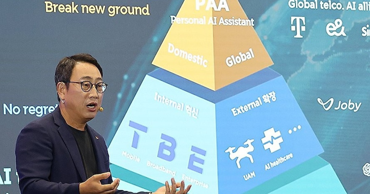 SKT, 'AI 피라미드' 전략 공개