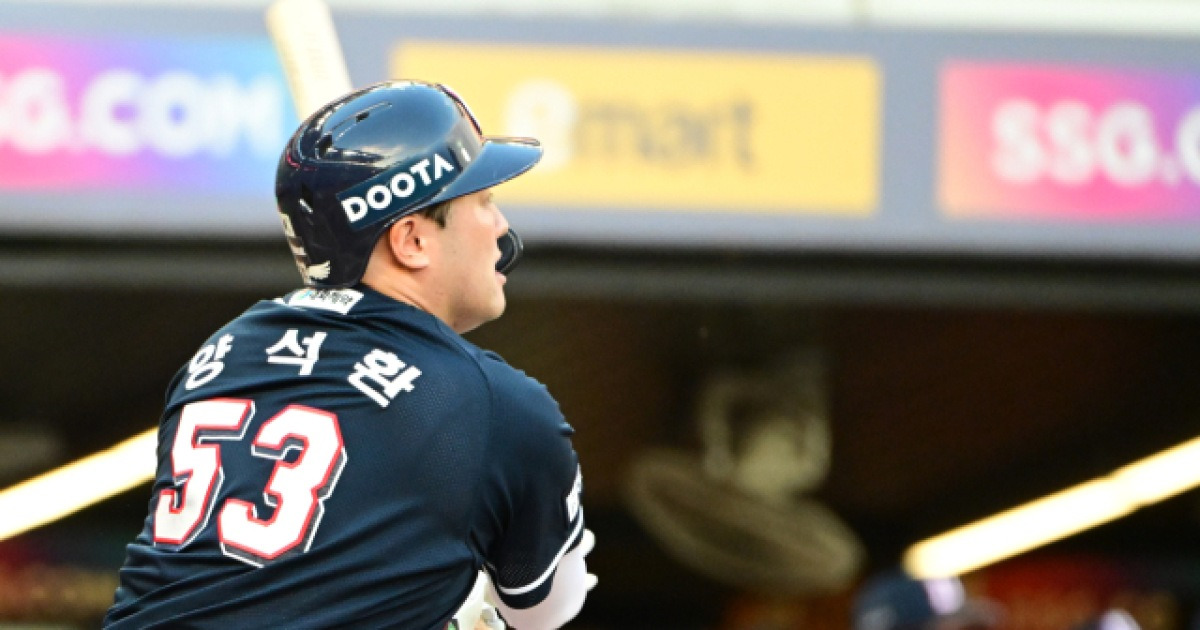 '양석환 그랜드슬램↔추신수 3점포+한유섬 동점포' 두산-SSG DH 1차전 7-7 무승부 [MD인천]