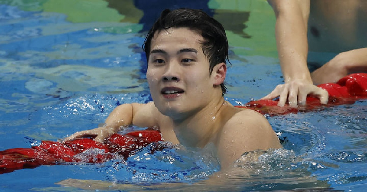 황선우, 자유형 200m 금메달