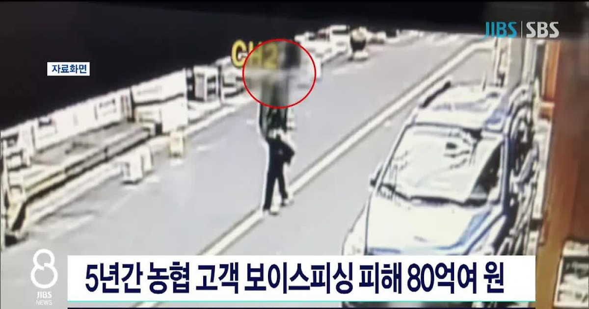 5년간 농협 고객 보이스피싱 피해 80억여원