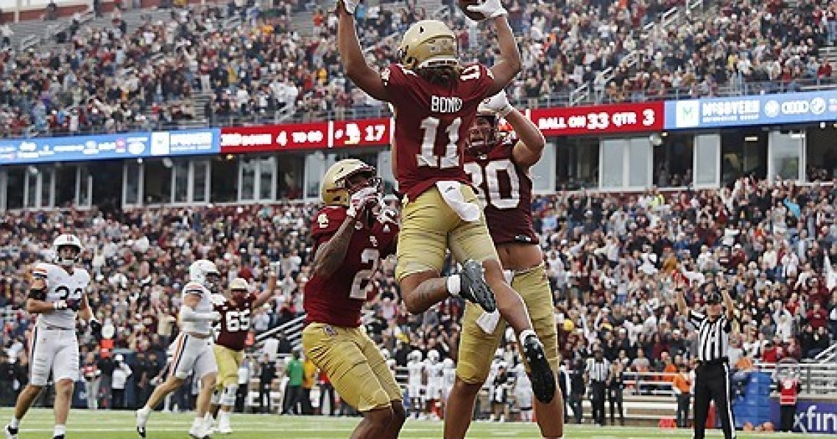 APTOPIX Virginia Boston College Football