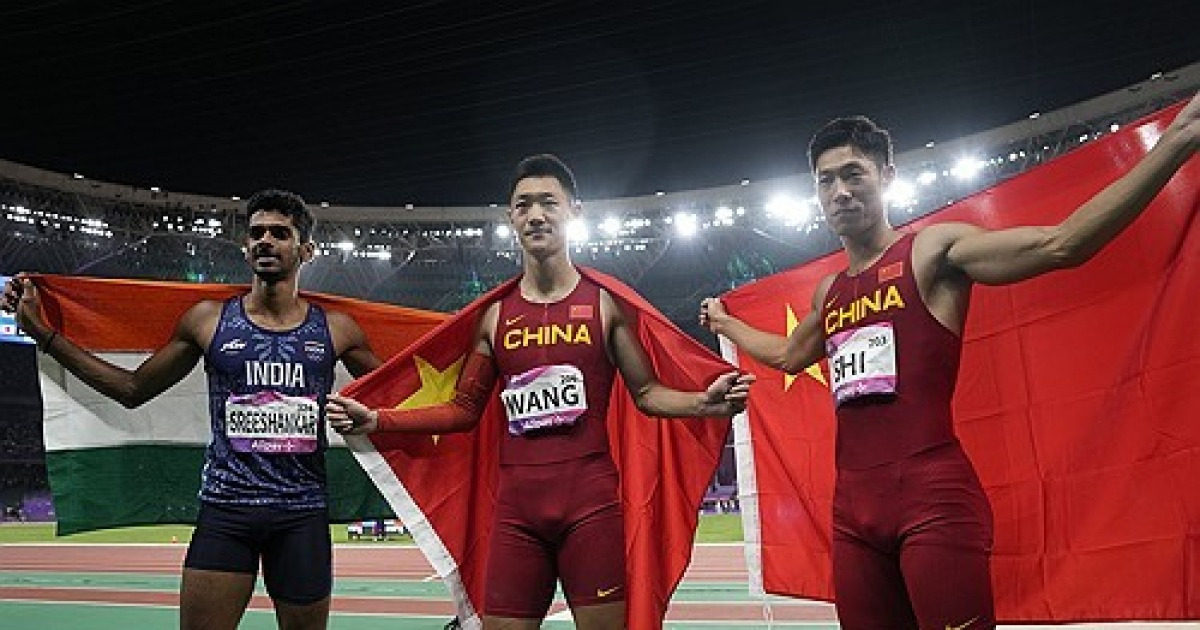 CORRECTION China Asian Games Athletics