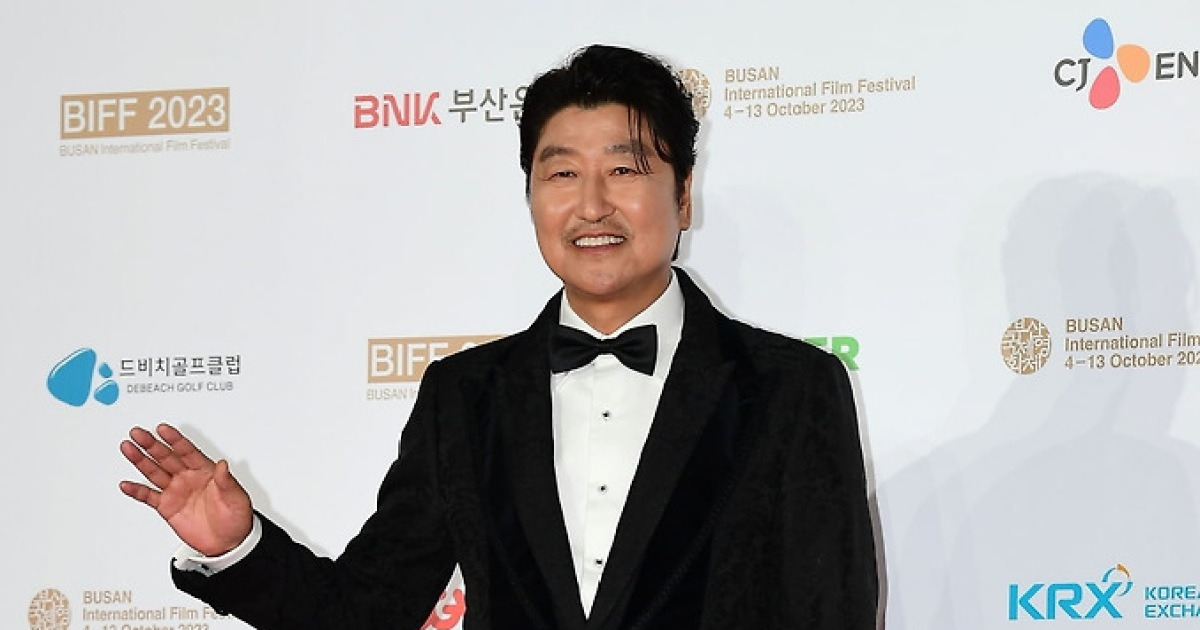 [TEN포토] 송강호 '칸의 남자 오늘은 BIFF'