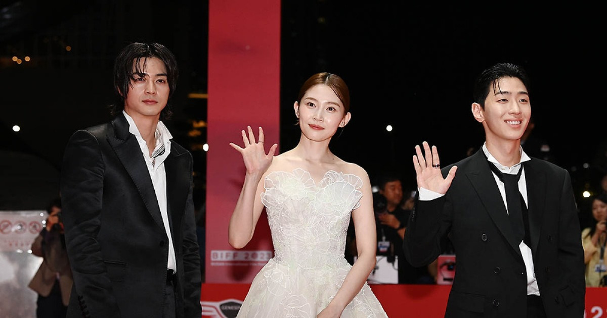 김지훈-박유림-그레이, '발레리나'로 BIFF 왔어요[엑's HD포토]