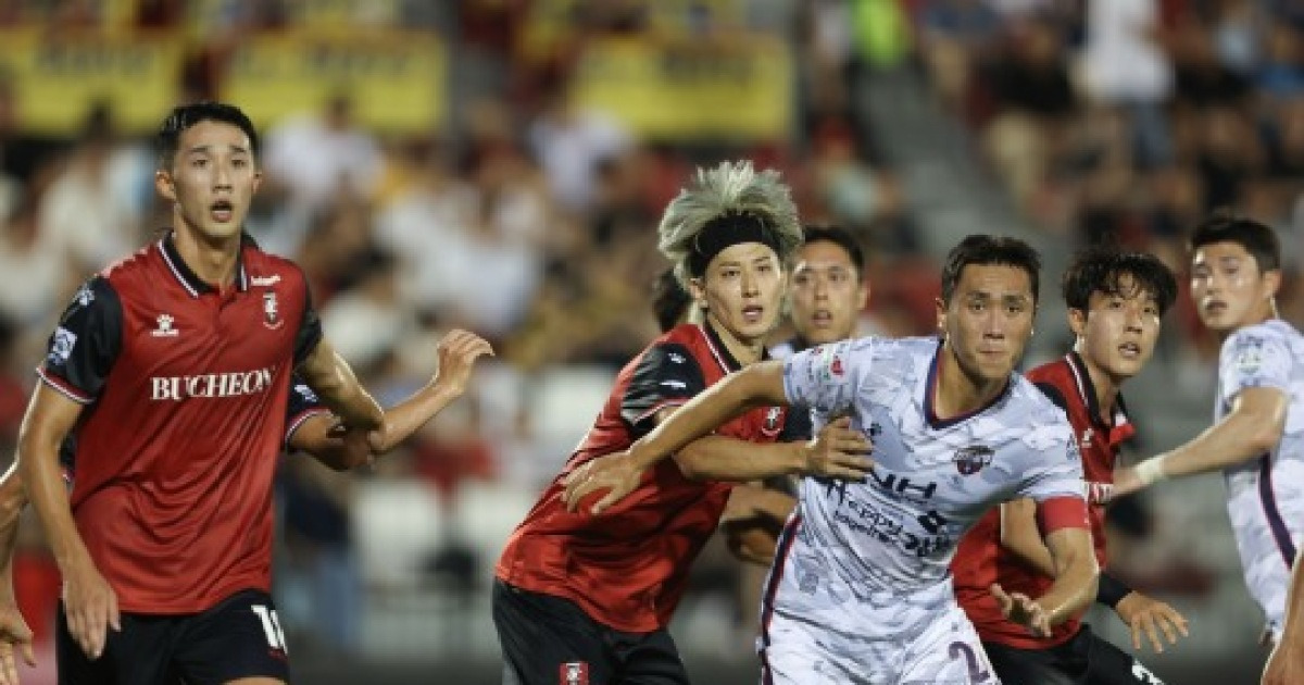 K리그2 35R, 반등 성공 ‘김천’ vs 최근 9경기 1패 ‘부천’