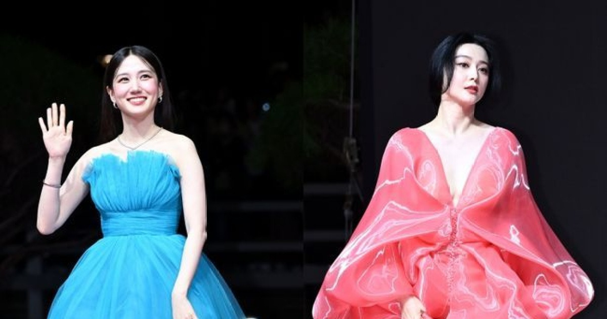 '디즈니 공주' 박은빈 vs '선녀' 판빙빙 (28th BIFF)[Oh!쎈 초점]