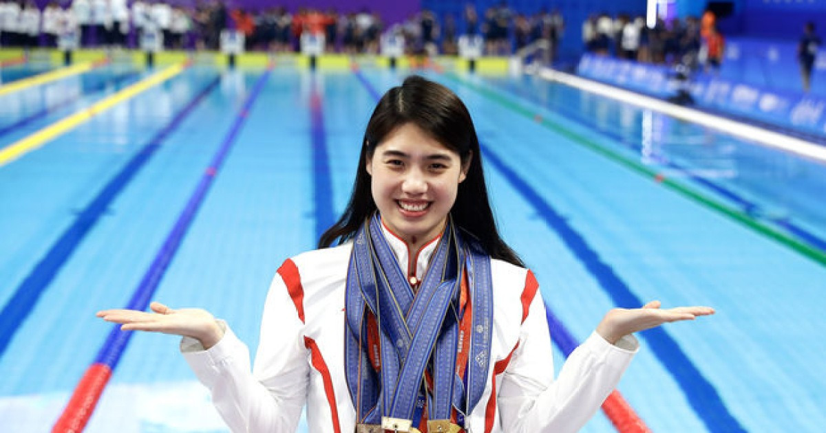 항저우 AG MVP, 폐막일인 8일 발표 '6관왕 장위페이 등 中 선수간 각축'