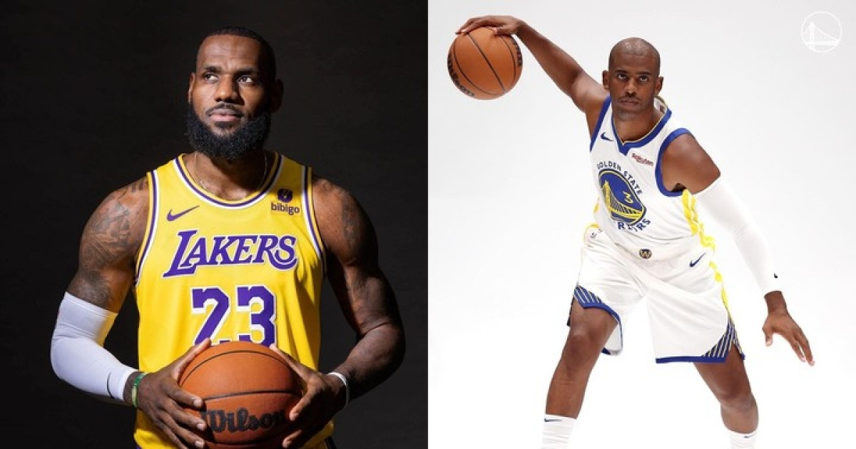 '르브론-CP3 맞대결 예고' 8일 오전 'LAL vs GSW' 생중계