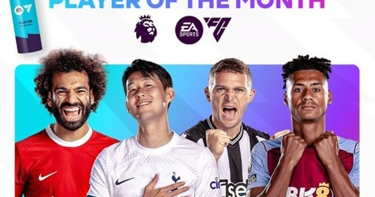 '중앙 스트라이커로 탁월한 활약→9월 EPL 최다득점' 손흥민, EPL 9월의 선수 후보 선정…통산 4번째 수상 도전