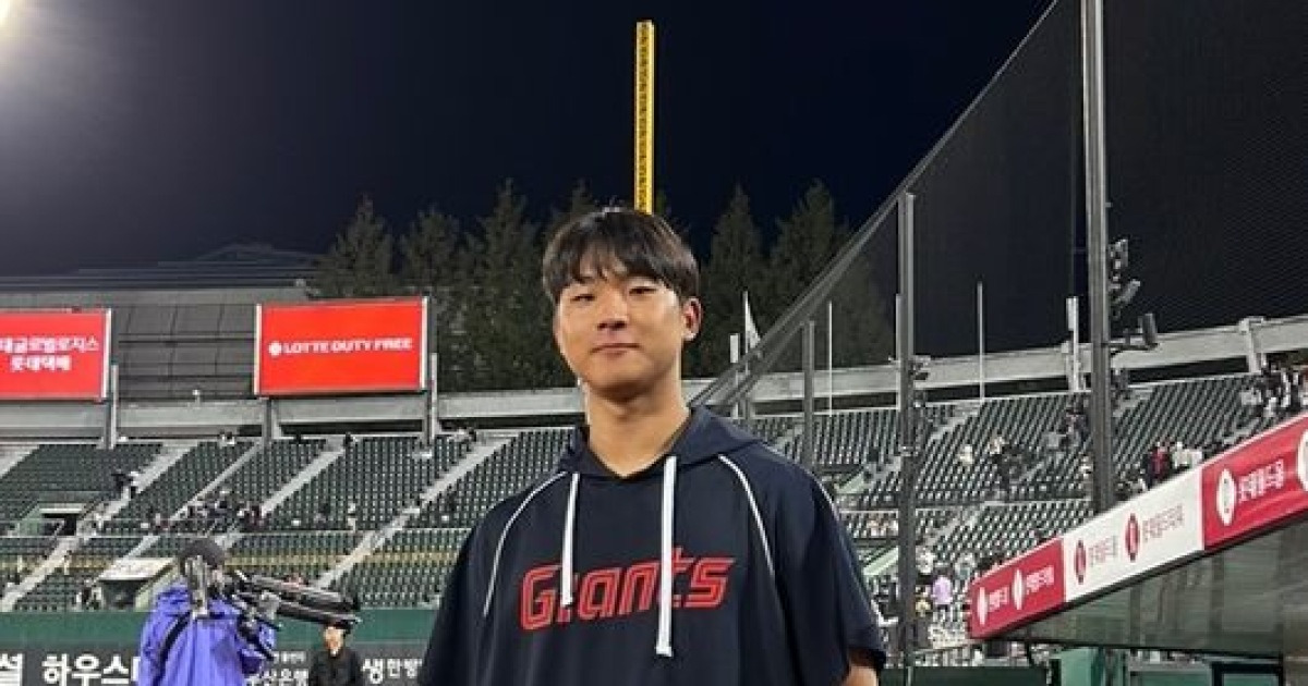 조용하던 사직이 웅성웅성…데뷔전 2이닝 2K 퍼펙트, 151km 예비역 핵잠수함 등장