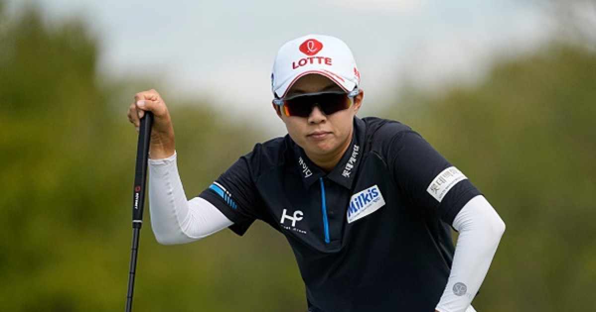 '7언더파' 김효주, 어센던트 LPGA 1R 2타차 선두