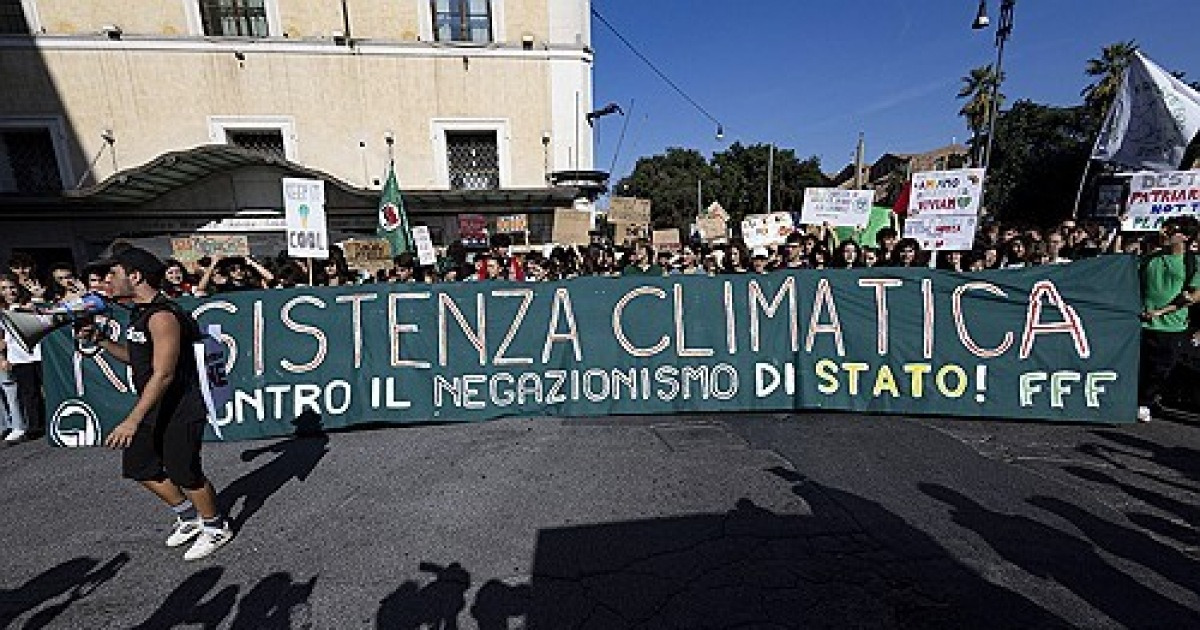 ITALY CLIMATE PROTEST