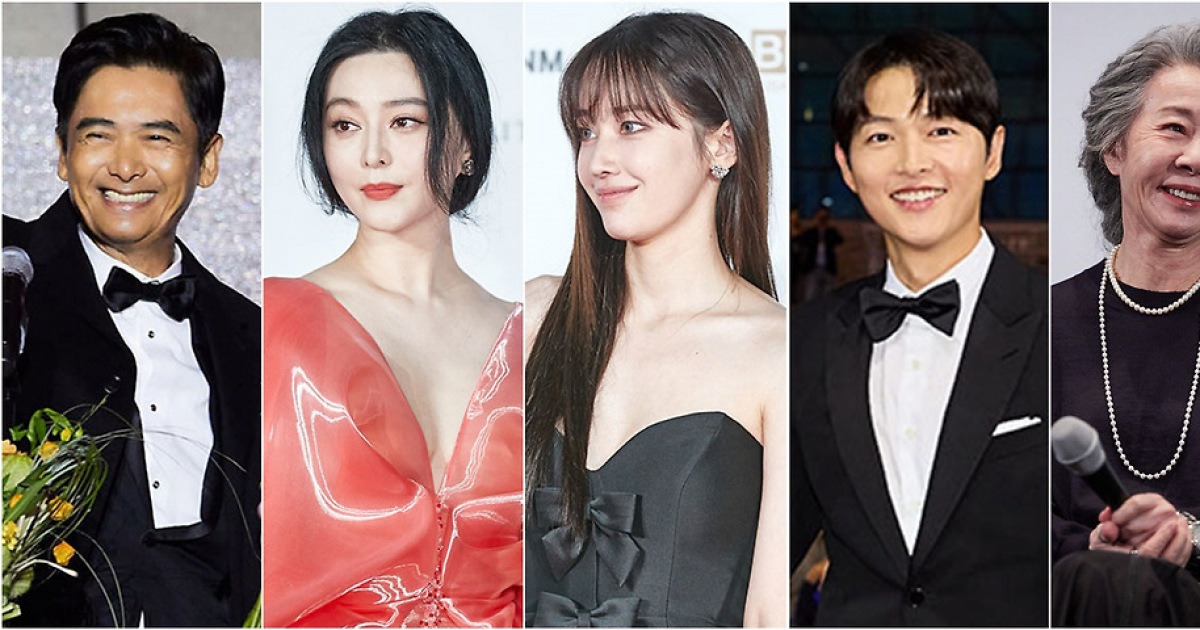 [SC-BIFF] 주윤발 "8천억 힘들게 벌었는데 기부"→송중기 "백일 지난子, 박수 부탁"..BIFF 달군 말말말