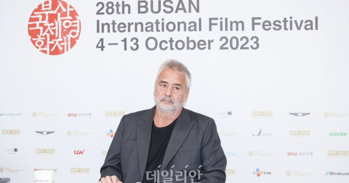 뤽 베송 감독, 포즈는 없다[28th BIFF]