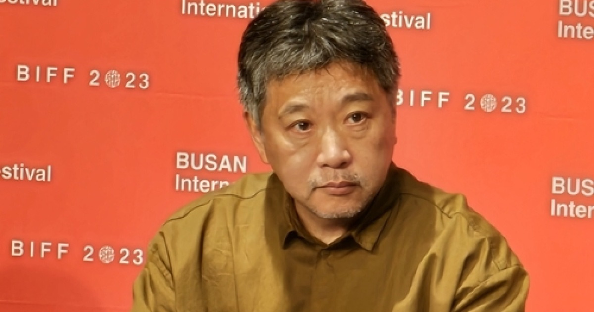 ‘괴물’ 고레에다 감독 “사카모토 유지 작가와 관심사 비슷…함께 작업하고 싶었다” [MK★BIFF현장]