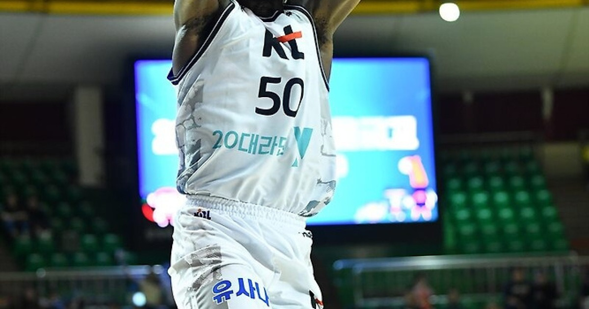 [JB포토] KT 마이클 에릭 '슬램덩크'