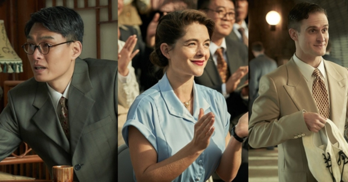 "실존인물"…'1947 보스톤' 韓최초 태극전사 조력자 셋