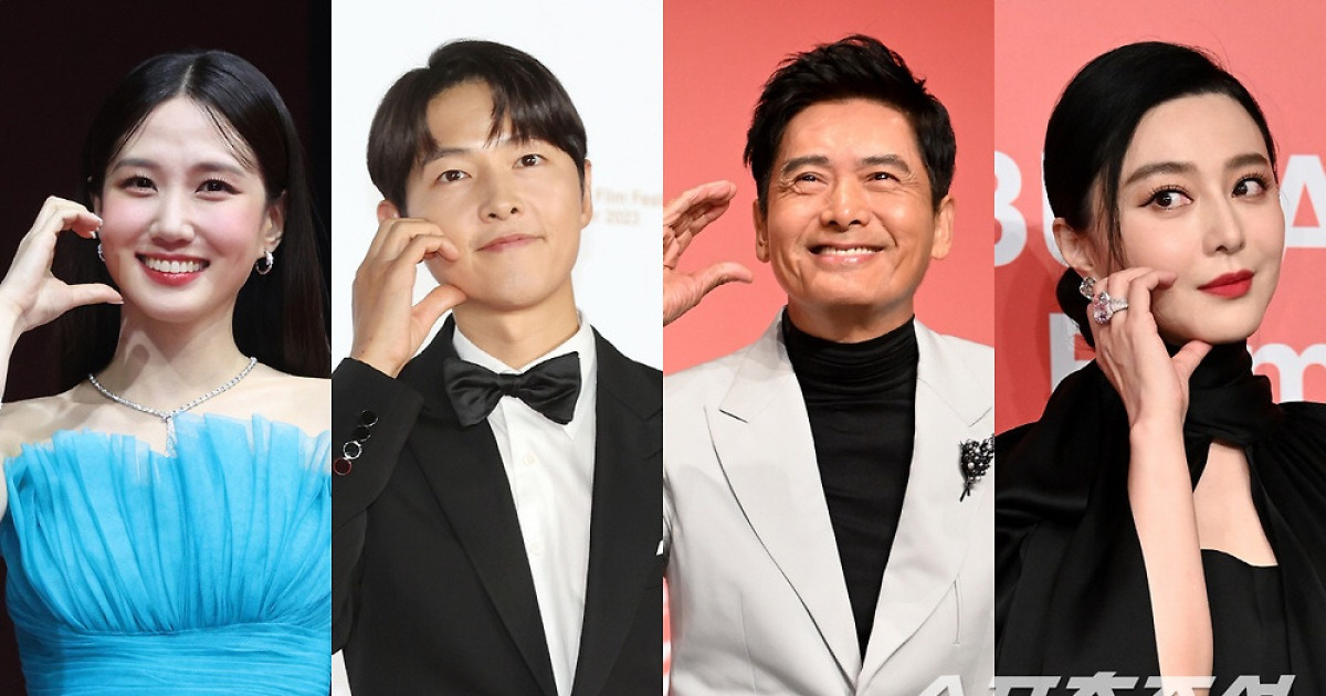 [SC-BIFF 중간결산] '하입보이' 춘 송중기→'에어드롭' 주윤발…부산 뜨겁게 달군★(종합)