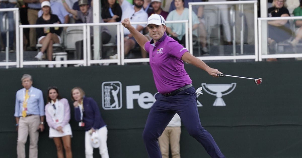 '5명 연장전 혈투→13m 환상 버디 퍼트' 리스트, PGA투어 극적인 역전 우승