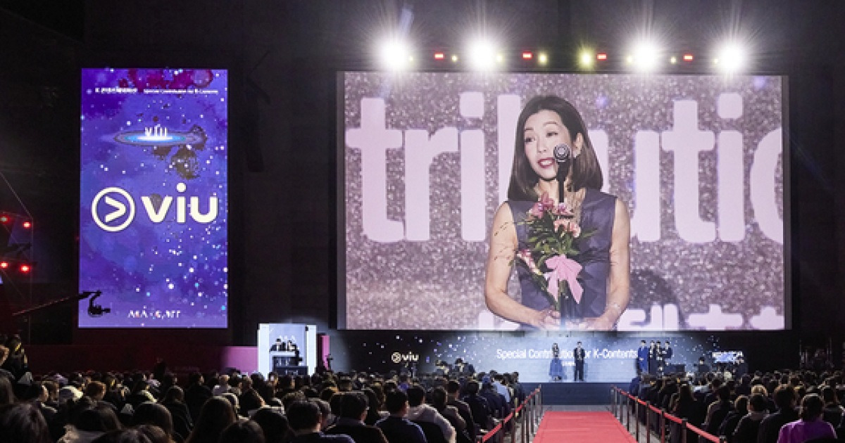 뷰, 2023 ACA & G.OTT 어워즈 'K콘텐트 해외 확산' 부문 수상