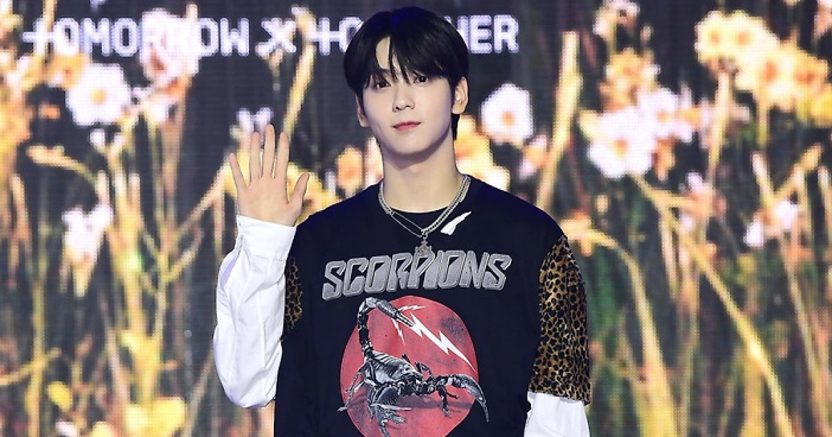 [TEN포토] TXT 수빈 '미소년 눈빛'