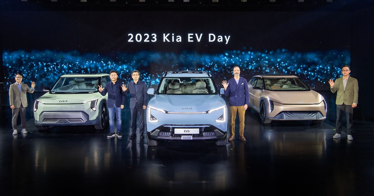 기아, 3만달러대 전기차 EV5·EV4·EV3 공개…"2030년 15종·160만대 판다" | 삼프로TV