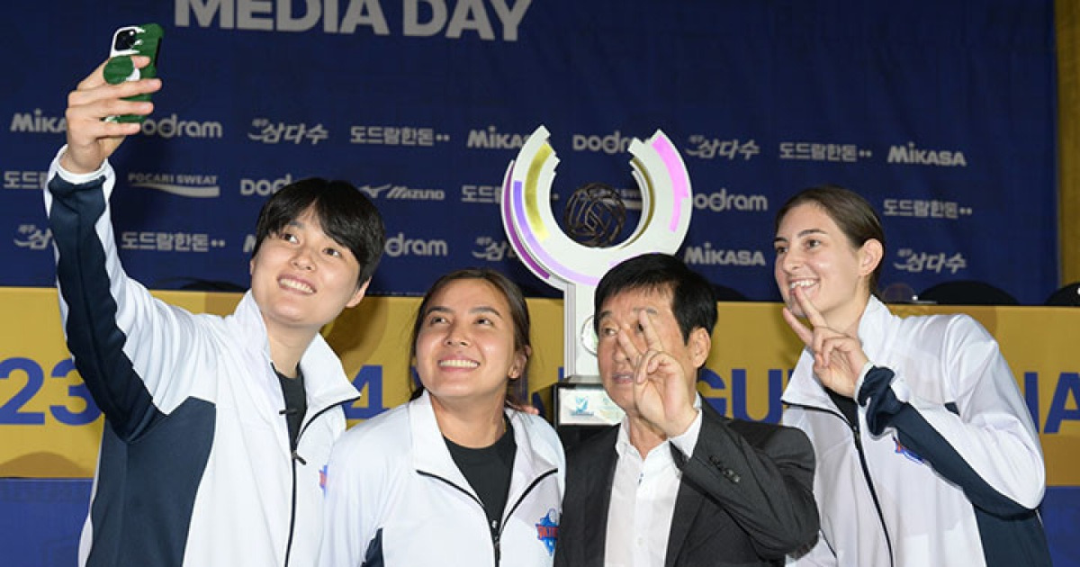 [Ms포토] IBK기업은행 '미디어데이 기념 촬영'