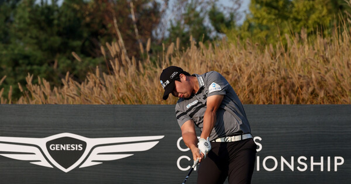 브룸스틱 퍼터로 바꾼 황중곤, KPGA 제네시스 챔피언십 첫날 6언더파 선전