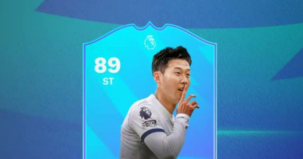 손흥민, EPL 9월 이달의 선수상 확정?…축구게임 FC24 카드로 유출