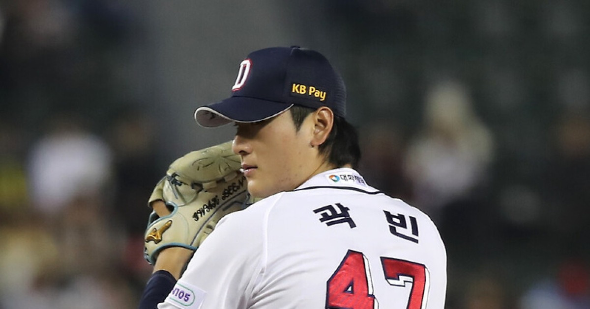 KIA 5강 탈락 대위기…'6이닝 9K·12승' 곽빈 폼 미쳤다, 미러클두산 가자![잠실 게임노트]