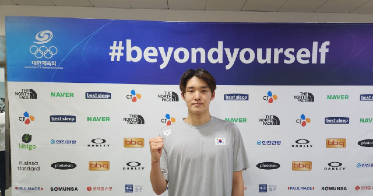'항저우 AG 3관왕' 김우민, 전국체전 자유형 1500m 금메달… 다관왕 시동